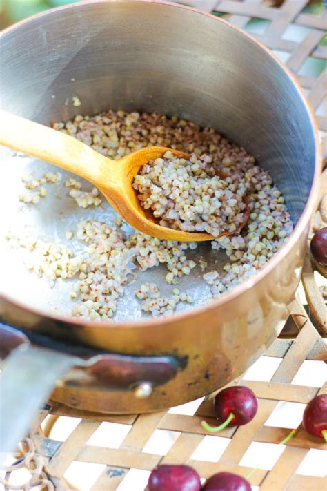 Instant Pot Buckwheat Porridge Soaked For Digestion Stove Top Too GF Vegan Eat Beautiful