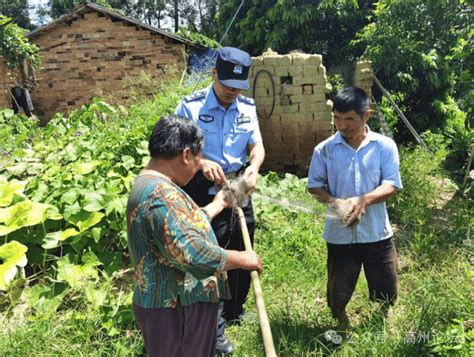 高州一人差点出事民警来敲门了 巡查 教育 办案