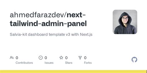 Github Ahmedfarazdevnext Tailwind Admin Panel Salvia Kit Dashboard