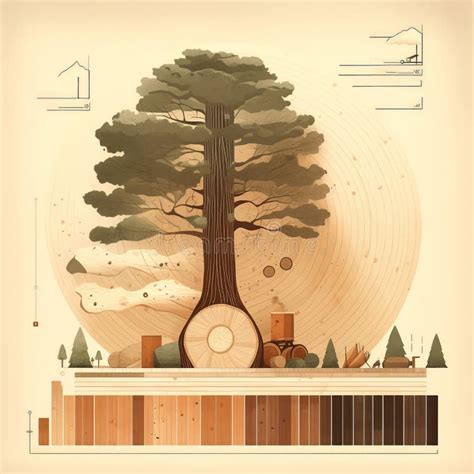 Tree Ring Infographic Stock Illustrations 171 Tree Ring Infographic