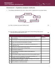 Unit 3 Software Development Unit 3 Homework Part 1 Pdf Homework 1