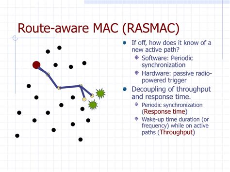 Ppt Exploring The Design Space Of Sensor Networks Using Route Aware Mac Protocols Powerpoint