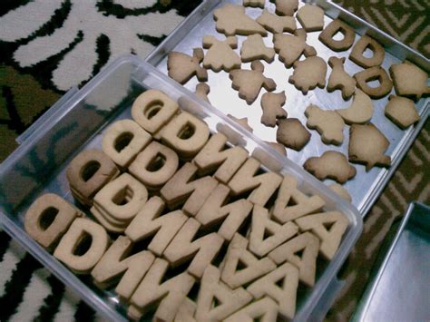 My Kitchen Kukis Alphabet