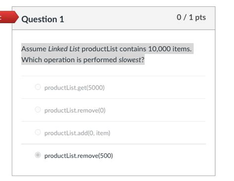 Solved Question 1assume Linked List Productlist Contains