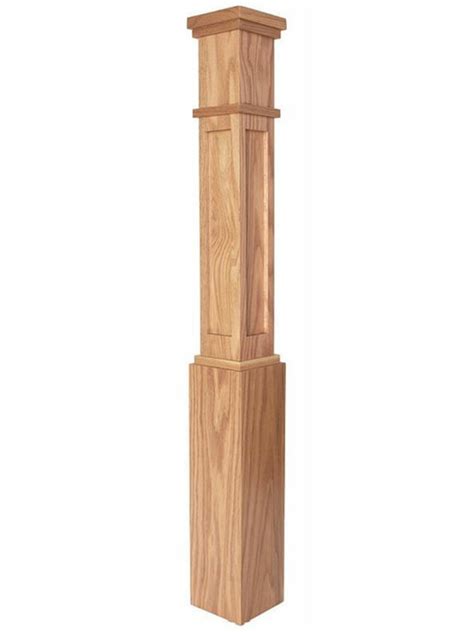 Afp 4091 Actual Flat Panel Box Newel Post Westfire Stair Parts
