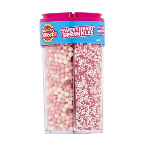 Buy Dollar Sweets Sweetheart Sprinkles 145g Coles