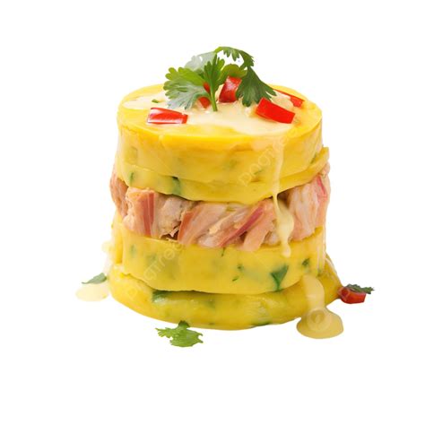 Causa Rellena는 페루 전통 전채 요리입니다 음식 간식 전통적인 PNG 일러스트 및 이미지 에 대한 무료 다운로드