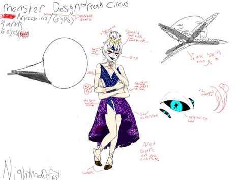 Hey So I Made A Freak Circus Oc She S Still In Beta But I Wanted To Know You Thoughts And