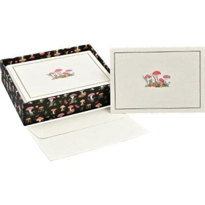 Mushrooms 14 Boxed Notecards Waterstones