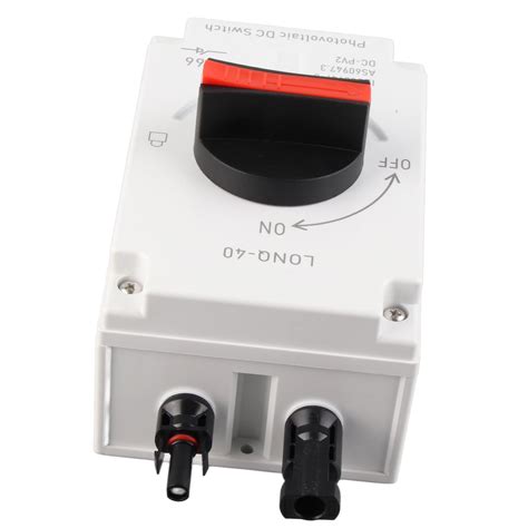Aislador Fotovoltaico Interruptor Solar Fotovoltaico Dc Aislador