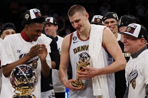 Following Jokers Nba Finals Mvp Award Numerous Fans Draw Comparison
