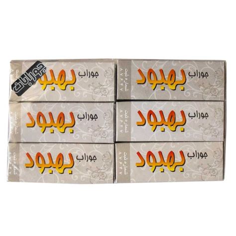 جوراب مچی شیشه ای رنگ مشکی بهبود