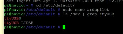 TF LUNA LIDAR Sensor Not Working With Ardupilot 4 3 6 And Navio2