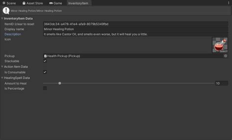 Creating An Inventoryitem Editor Part 4 Gamedevtv