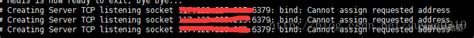 Redis 报 Bind Cannot Assign Requested Address 解决方法 Csdn博客