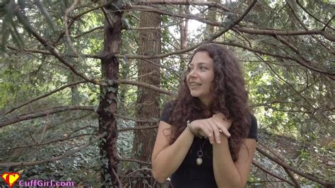 Cuffed And Shackled In The Forest Cuffgirl