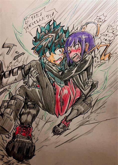 My Hero Academia Manga Deku X Jiro Ideas To Save Today Hero Academia Characters My Hero