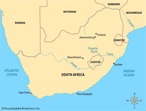 Tugela Falls South Africa Map Facts Britannica Off