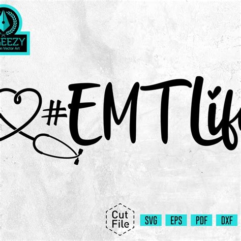 Emt Svg Etsy