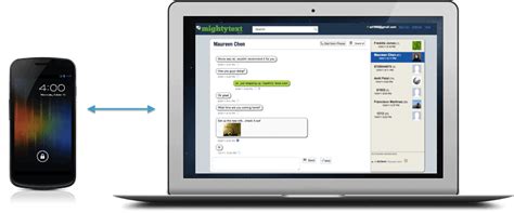 Mightytext Text And Read From Computers Using Your Android Phone Ghacks Tech News
