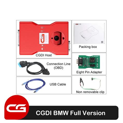 Cgdi Bmw Key Programmer Full Version Total 24 Authorizations Get Free Reading 8 Foot Adapter