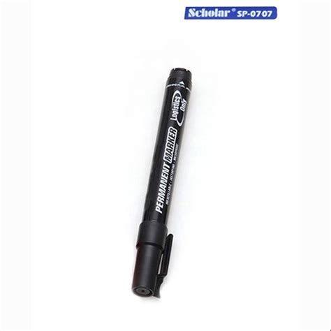 Ink Refillable Scholar Permanent Marker Pen Black Bd
