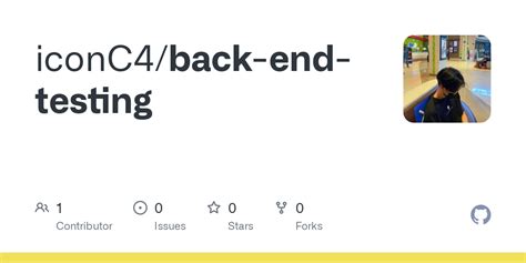 Github Iconc4 Back End Testing
