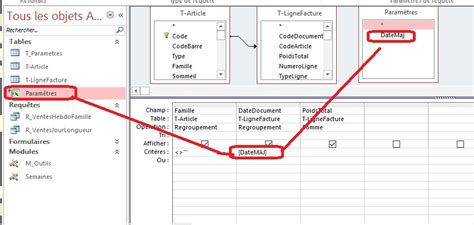 Lien Automatique Entre Fichier Excel Et Requête Access Avec Paramêtres Access