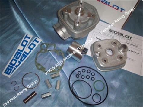 Kit 70 Ø47 6mm BIDALOT Racing aluminium minarelli am6