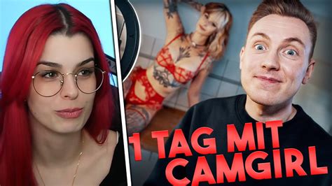 Er Begleitet 1 Tag Ein Camgirl 😱 Reaktion Auf Tomatolix Youtube