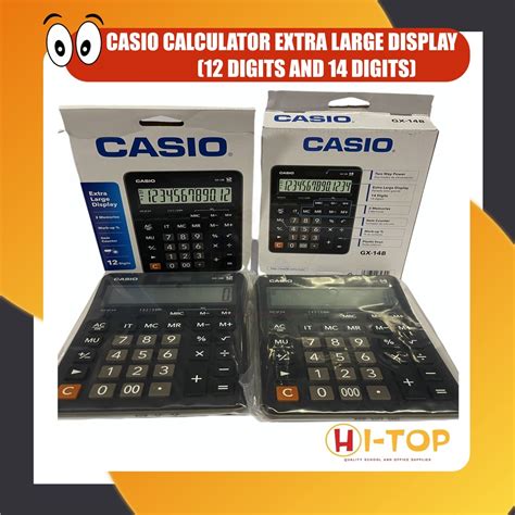 Casio Calculator GX 12B GX 14B Solar Powered 12 14 Digits Desktop