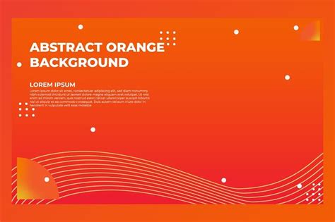 Abstract Orange Gradient Background Gradient Background Orange