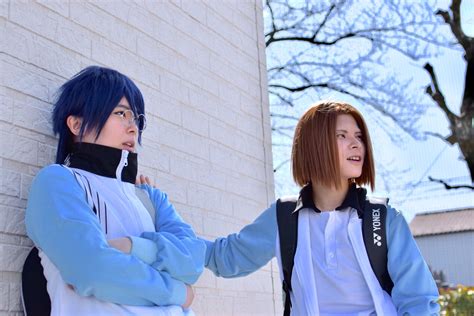 宮嶋令 On Twitter 【cosテニスの王子様】 忍足侑士：雨流帷 滝萩之介：令 Photo：ひよこまんじゅ T