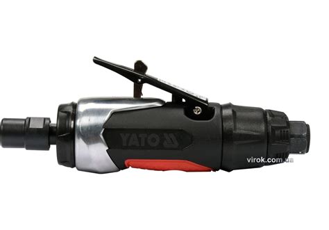 Шліфмашина пневматична пряма Yato 1 4 6 мм 25000 об хв 113 л хв купити зі знижкою Virok