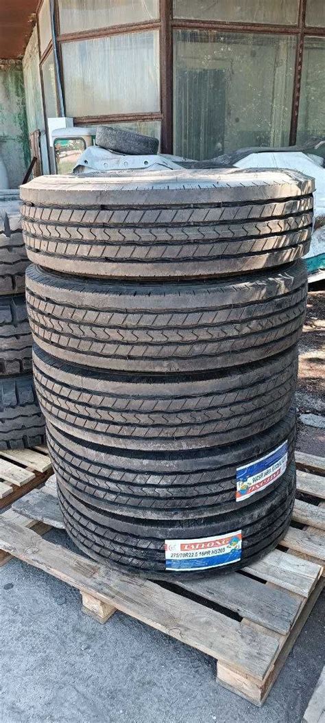 Шина Taitong 275/70 R22.5 16PR HS205.Шина,шина Універсальна камаз: 8 ...