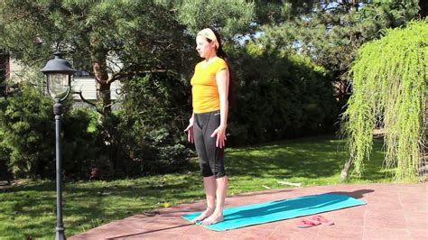 Hatha yoga Zahřátí před cvičením Ásan YouTube