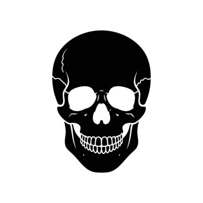Skull Silhouette Pngs For Free Download
