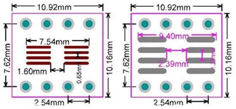 SMD Naar DIP Converter Pins SOP SSOP TSSOP Adapter DomoticX