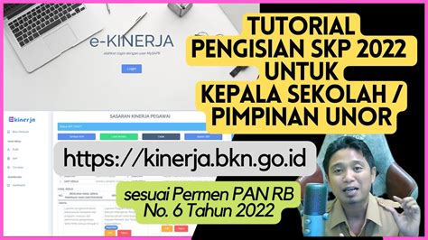 Cara Mudah Menyusun SKP Tahun 2022 Terbaru Untuk Kepala Sekolah