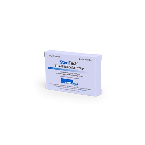 Hansamed Limited Steritest™ Class 4 Sterilization Indicator Strips