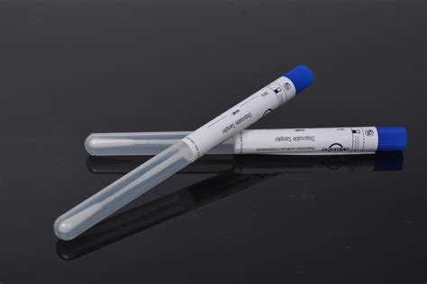 ABS Oral Swabs Medical Nasal Collection Disposable Sampler Flocked Np