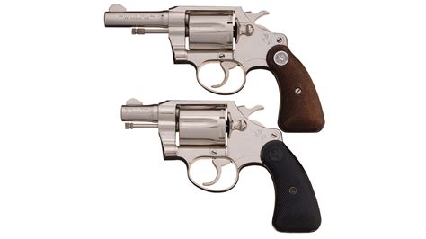 Two Colt Detective Special Revolvers Rock Island Auction