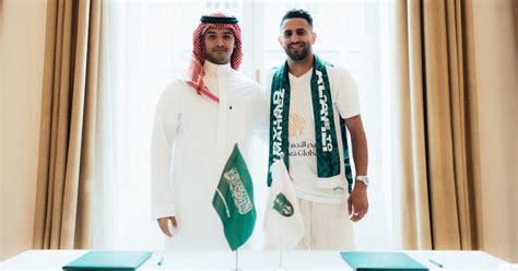 Man City Riyad Mahrez Completes £30m Move To Saudi Side Al Ahli