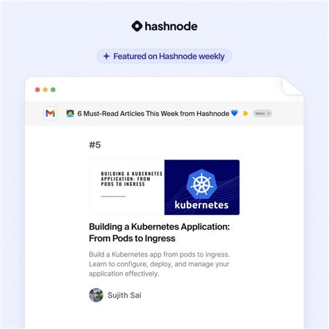 Sujith Sai On Linkedin Devops Kubernetes Hashnode Techblog Trending