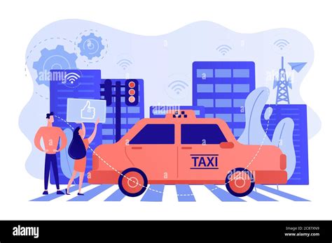 Intelligent Transportation System Concept Vector Illustration Stock Vector Image And Art Alamy