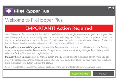 Get Started With Filehopper Desktop Filehopper File Backup Support