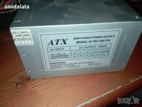 Захранване за компютър в Захранвания и кутии в гр Хасково Id42022530