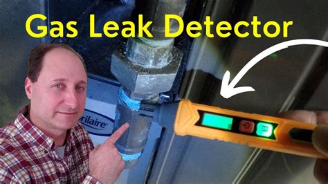 How To Use A Gas Leak Detector Toptes Gas Leak Detector Youtube
