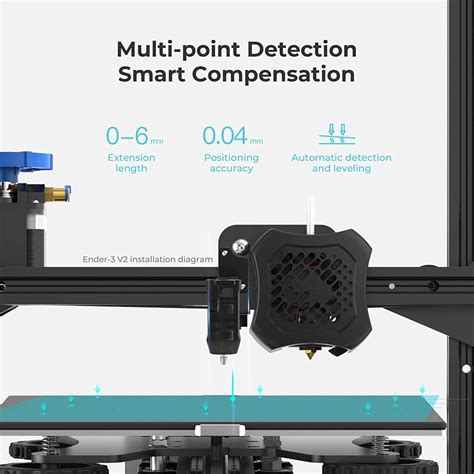 Creality CR Touch Auto Bed Leveling Sensor Kit for Ender 3/5 Ender-3 V2 ...