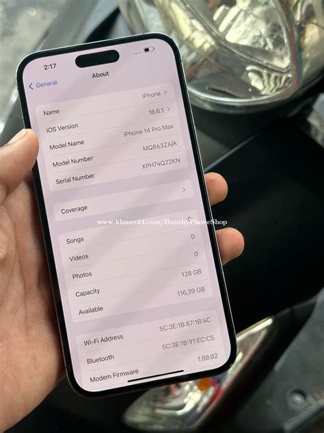Iphone 14 Pro Max 128gb Zaa Price 82500 In Tonle Basak Cambodia